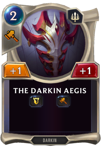 The Darkin Aegis :: Legends of Runeterra Card :: RuneterraFire