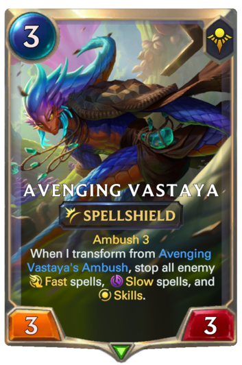 Avenging Vastaya :: Legends of Runeterra Card :: RuneterraFire