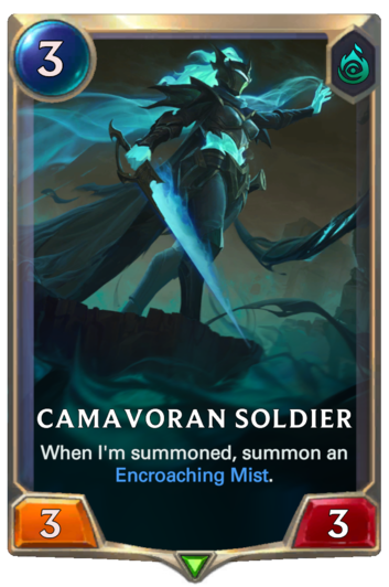 Camavoran Soldier :: Legends of Runeterra Card :: RuneterraFire