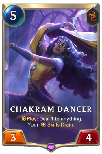 Chakram Dancer :: Legends of Runeterra Card :: RuneterraFire