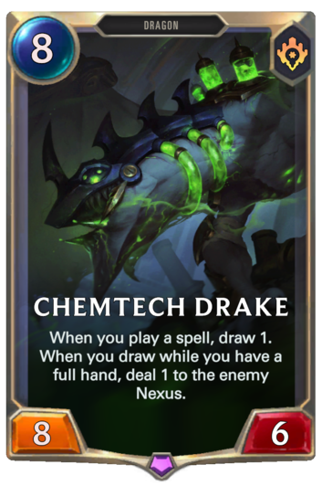 Chemtech Drake :: Legends of Runeterra Card :: RuneterraFire