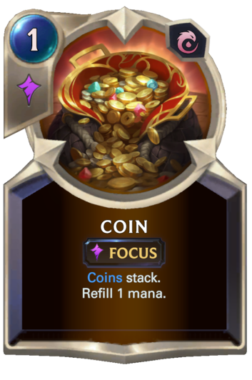 Coin :: Legends of Runeterra Card :: RuneterraFire