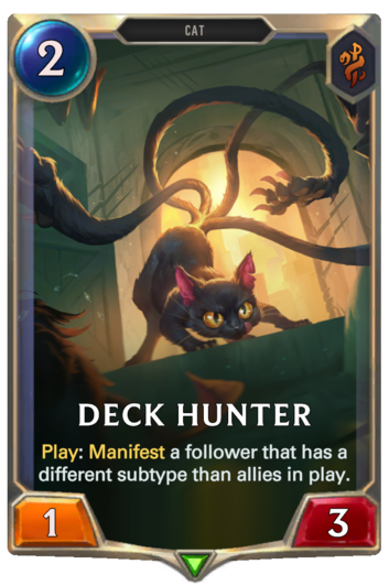 Deck Hunter :: Legends of Runeterra Card :: RuneterraFire