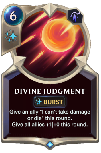 Divine Judgment :: Legends of Runeterra Card :: RuneterraFire