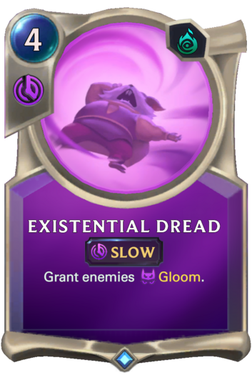 Existential Dread :: Legends of Runeterra Card :: RuneterraFire