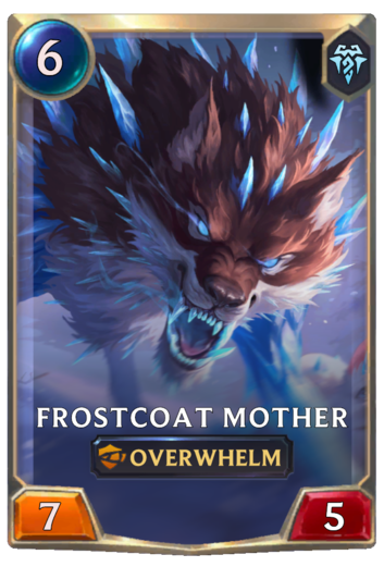 Frostcoat Mother :: Legends of Runeterra Card :: RuneterraFire