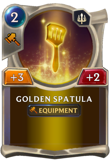 Golden Spatula :: Legends of Runeterra Card :: RuneterraFire