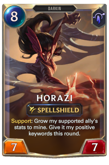 Horazi :: Legends of Runeterra Card :: RuneterraFire