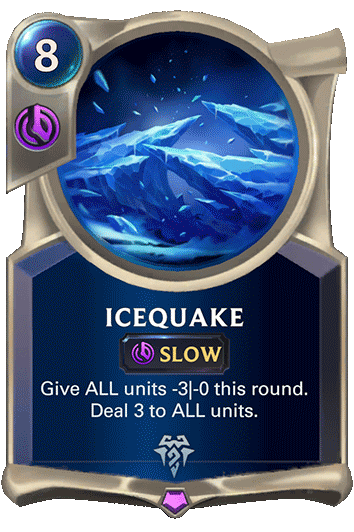 Icequake :: Legends of Runeterra Card :: RuneterraFire
