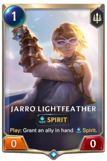 Jarro Lightfeather :: Legends of Runeterra Card :: RuneterraFire