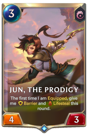 Jun, the Prodigy :: Legends of Runeterra Card :: RuneterraFire