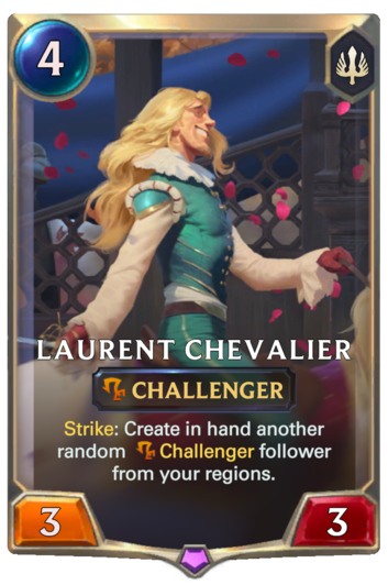 Laurent Chevalier :: Legends of Runeterra Card :: RuneterraFire