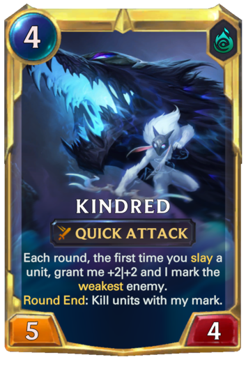 Leveled Kindred :: Legends of Runeterra Card :: RuneterraFire