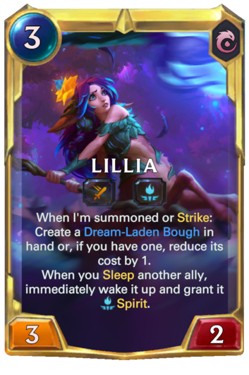 Leveled Lillia :: Legends of Runeterra Card :: RuneterraFire