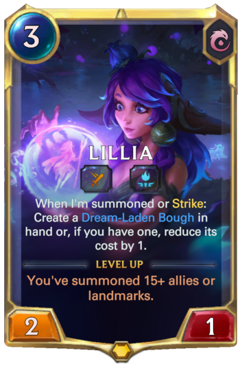Lillia :: Legends of Runeterra Card :: RuneterraFire