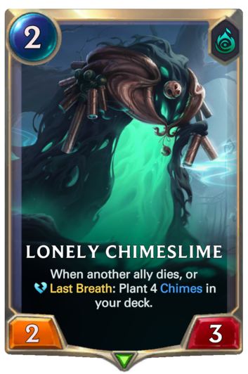 Lonely Chimeslime :: Legends of Runeterra Card :: RuneterraFire