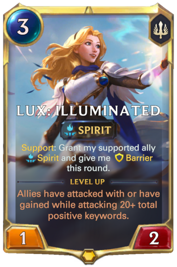 Lux: Illuminated :: Legends of Runeterra Card :: RuneterraFire