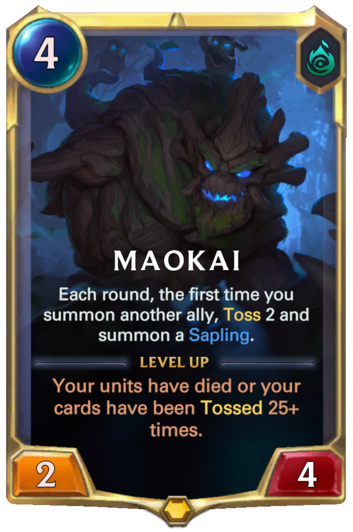 Maokai :: Legends of Runeterra Card :: RuneterraFire