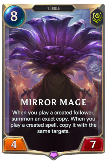 Mirror Mage :: Legends of Runeterra Card :: RuneterraFire