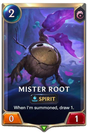 Mister Root :: Legends of Runeterra Card :: RuneterraFire