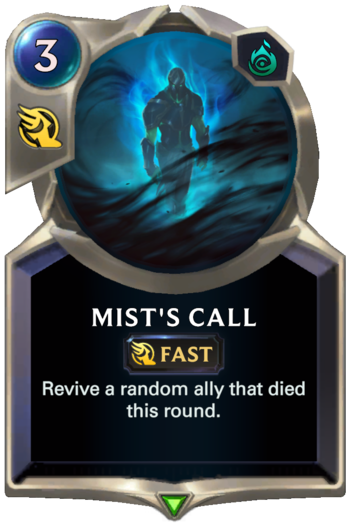 Mist's Call :: Legends of Runeterra Card :: RuneterraFire