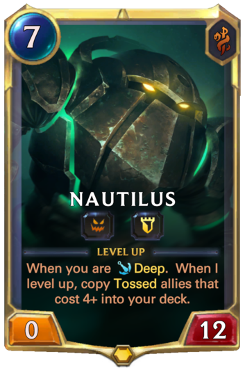 Nautilus :: Legends of Runeterra Card :: RuneterraFire