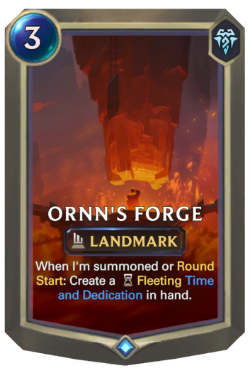 Ornn's Forge :: Legends of Runeterra Card :: RuneterraFire
