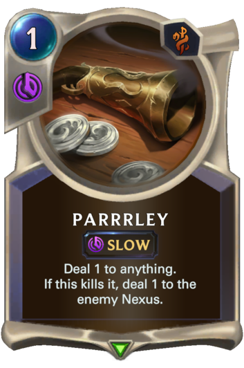 Parrrley :: Legends of Runeterra Card :: RuneterraFire