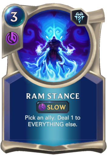 Ram Stance :: Legends of Runeterra Card :: RuneterraFire