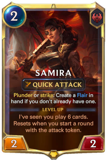 Samira :: Legends of Runeterra Card :: RuneterraFire