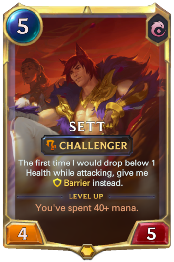 Sett :: Legends of Runeterra Card :: RuneterraFire