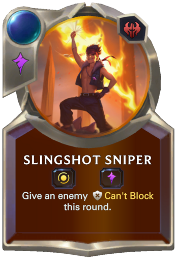 Skill: Slingshot Sniper :: Legends of Runeterra Card :: RuneterraFire
