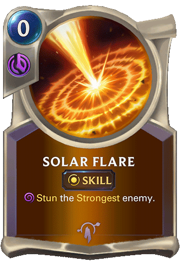Skill: Solar Flare :: Legends of Runeterra Card :: RuneterraFire