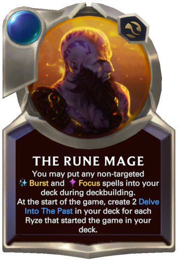 Skill: The Rune Mage :: Legends of Runeterra Card :: RuneterraFire