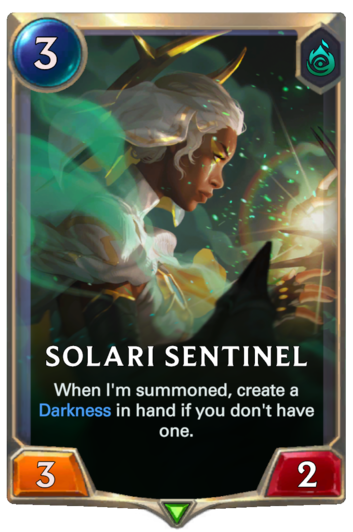 Solari Sentinel :: Legends of Runeterra Card :: RuneterraFire