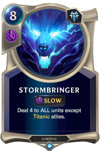 Stormbringer :: Legends of Runeterra Card :: RuneterraFire