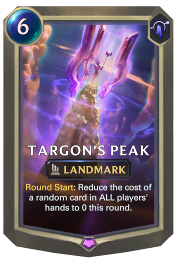 Targon's Peak :: Legends of Runeterra Card :: RuneterraFire