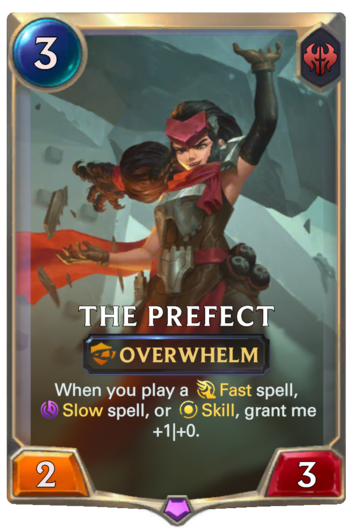 The Prefect :: Legends of Runeterra Card :: RuneterraFire