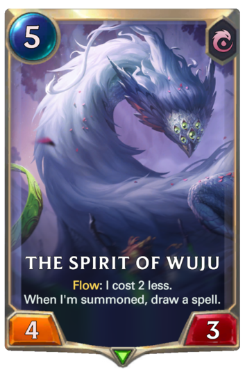 The Spirit of Wuju :: Legends of Runeterra Card :: RuneterraFire