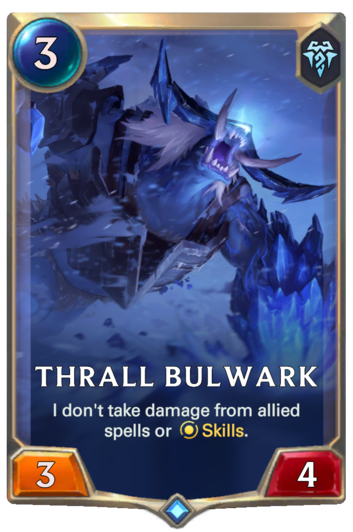 Thrall Bulwark :: Legends of Runeterra Card :: RuneterraFire