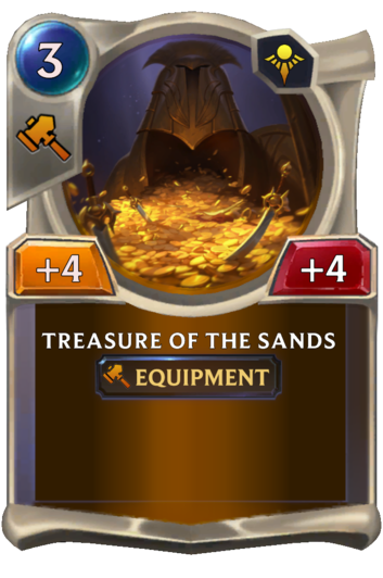 Treasure of the Sands :: Legends of Runeterra Card :: RuneterraFire