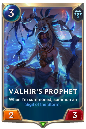 Valhir's Prophet :: Legends of Runeterra Card :: RuneterraFire