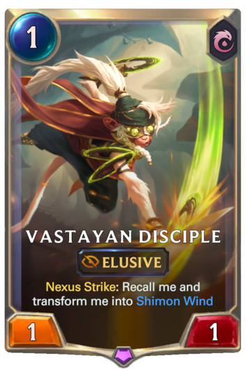Vastayan Disciple :: Legends of Runeterra Card :: RuneterraFire