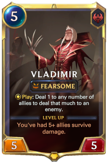 Vladimir :: Legends of Runeterra Card :: RuneterraFire