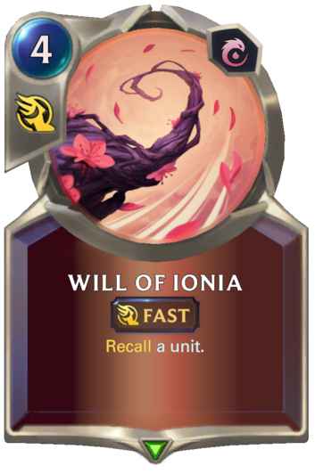 Will of Ionia :: Legends of Runeterra Card :: RuneterraFire