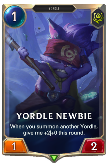 Yordle Newbie :: Legends of Runeterra Card :: RuneterraFire